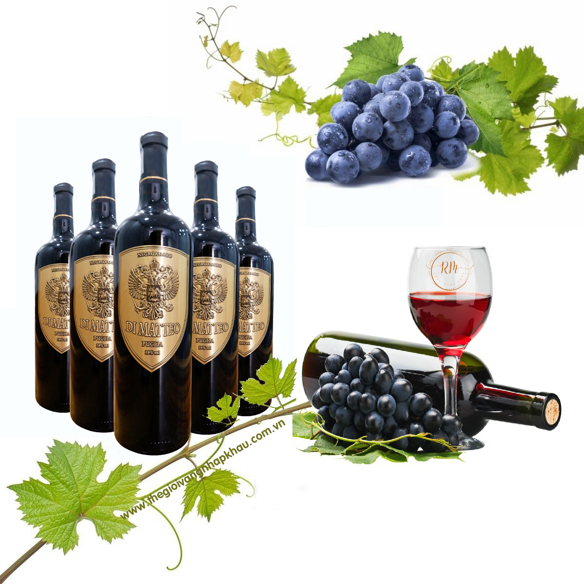 Rượu vang Ý Di Matteo nhập khẩu chính hãng - Ruma Wine